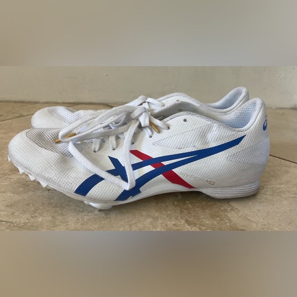 Asics | Shoes | Asics Hyper Md 7 Tokyo Red White Blue Shoes Track ...